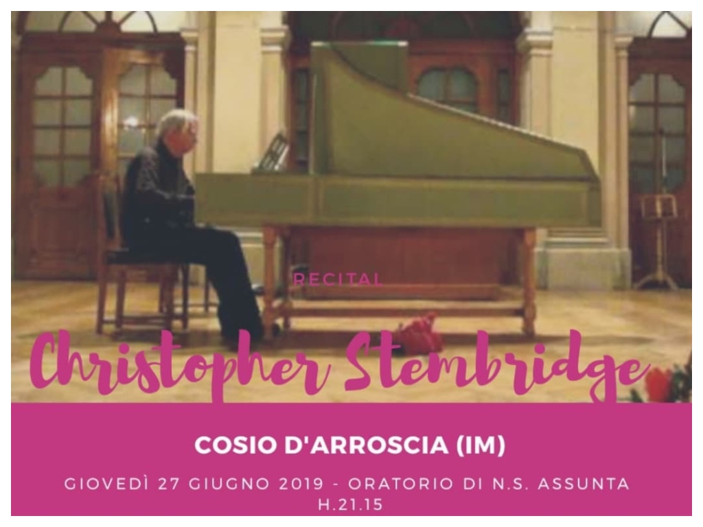 Cosio d'Arroscia: giovedì 27 giugno il recital con organo di ...