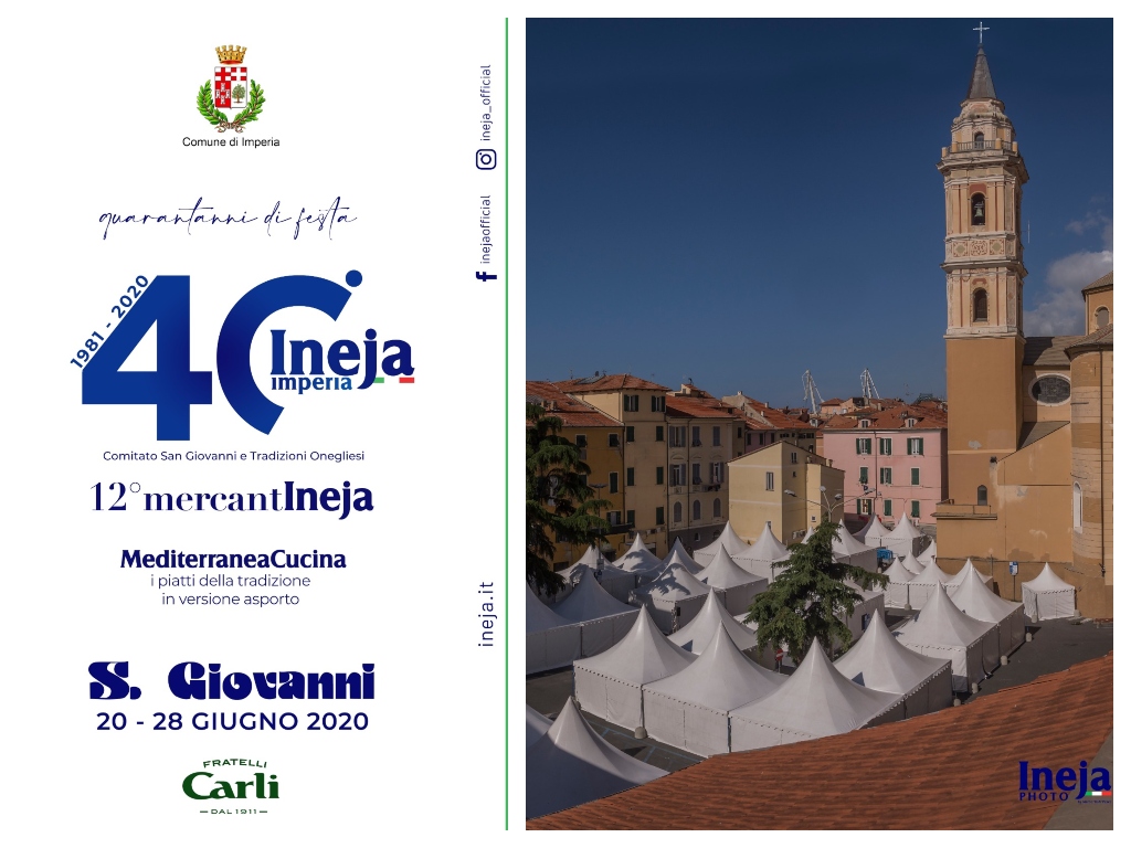 Ineja 2020: al via la Festa. Da oggi i piatti tipici anche nei ...