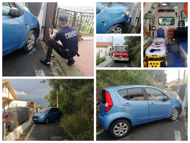Imperia: perde il controllo della propria auto e si schianta contro un ...