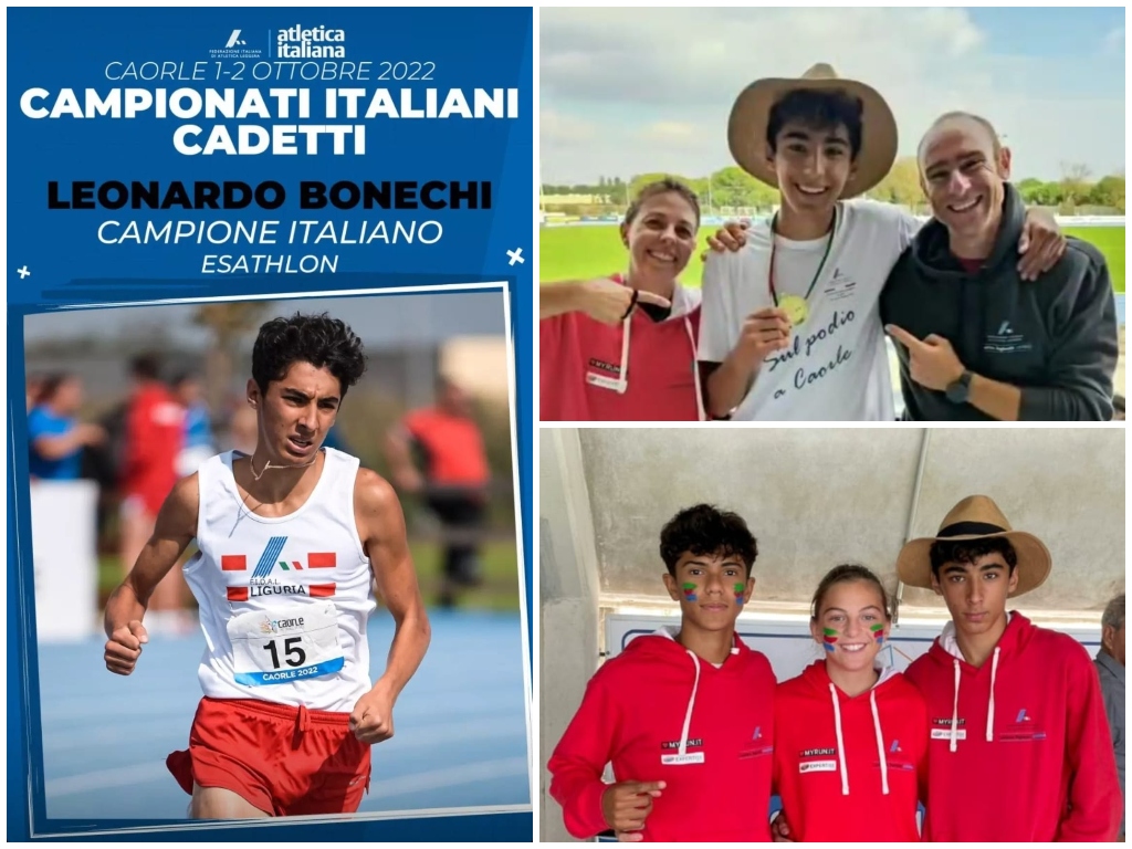 Atletica: Leonardo Bonechi, della Maurina Olio Carli Imperia campione ...