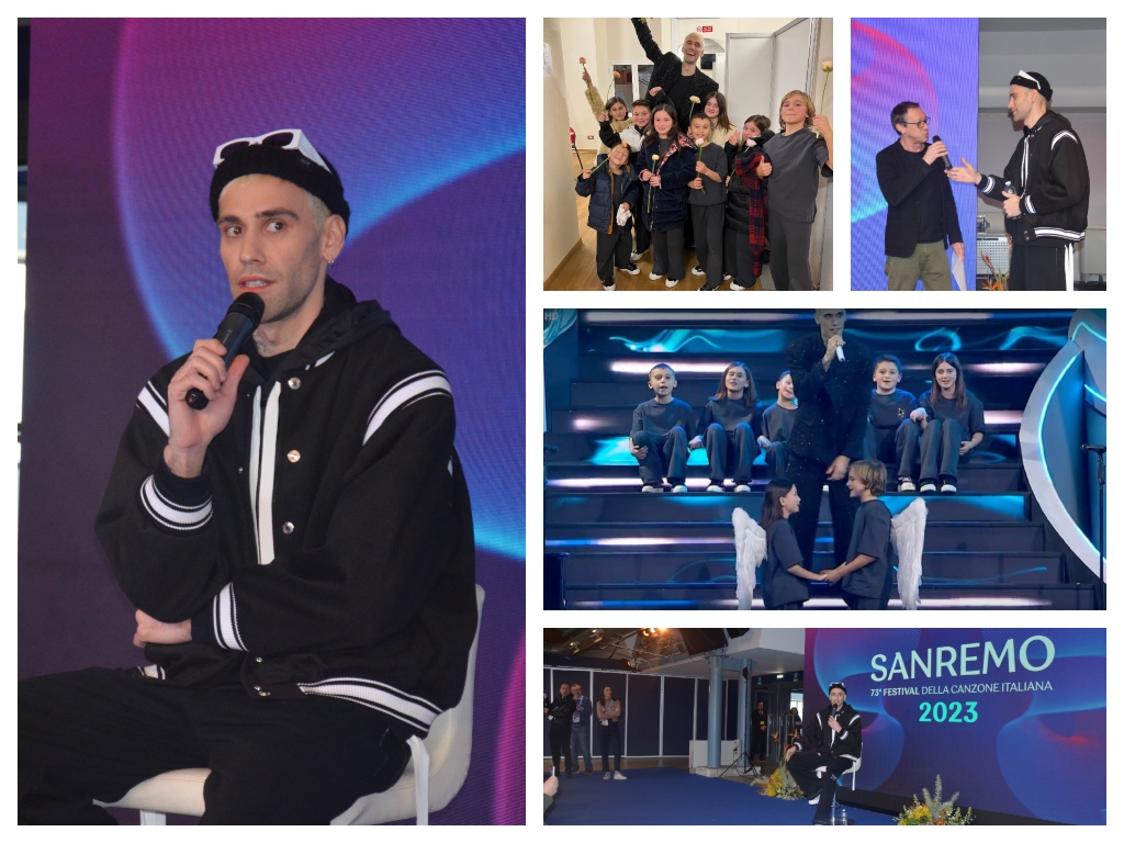 Sanremo 2023, Mr. Rain: "I bambini che cantano con me sono supereroi ...