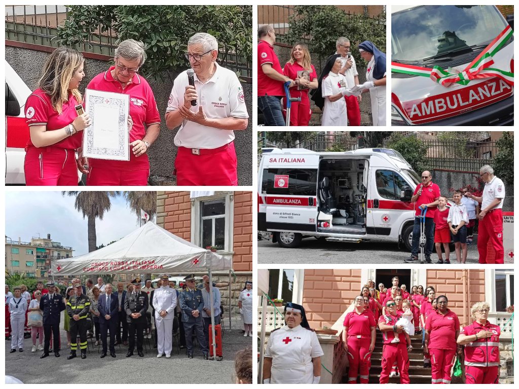 Imperia: Croce Rossa, inaugurata una nuova ambulanza di Rianimazione ...