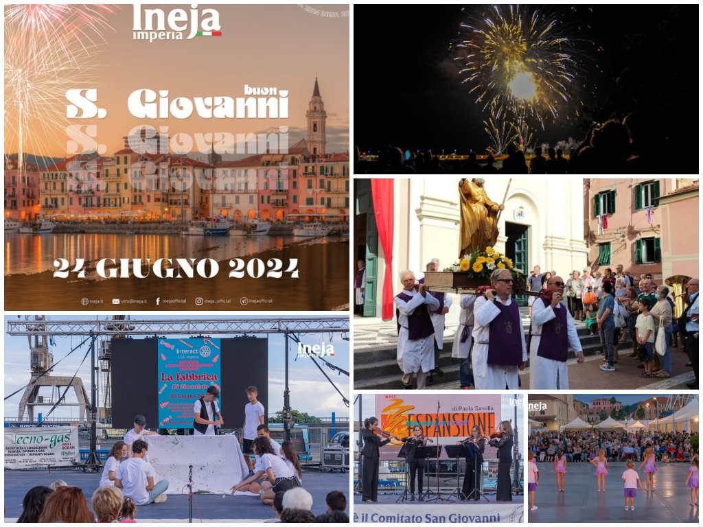 Ineja 2024: lunedì 24 giugno la processione e i fuochi d'artificio per ...