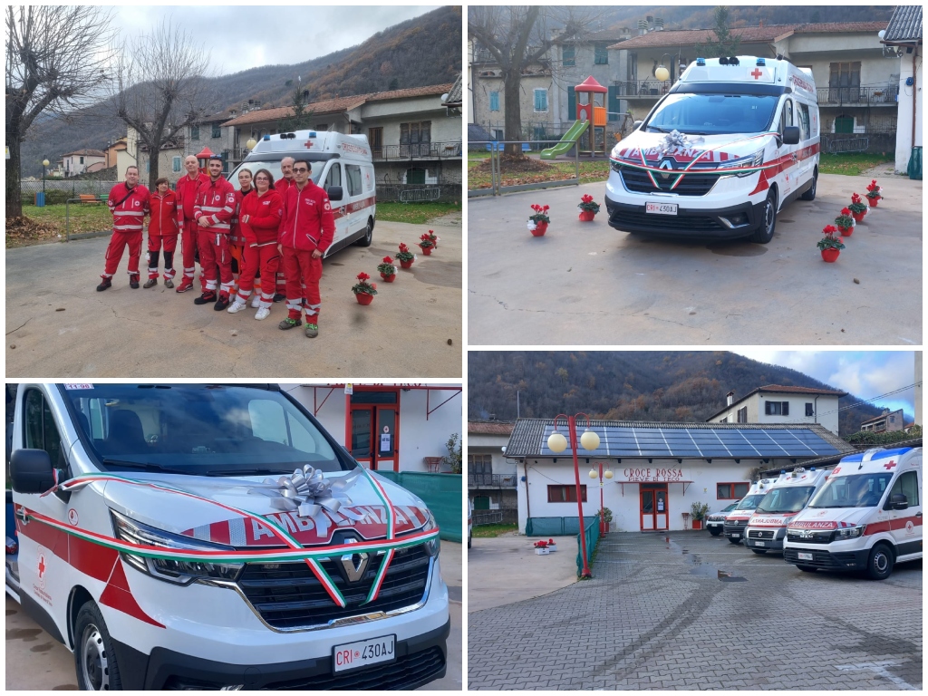 Inaugurata a Pieve di Teco la nuova ambulanza della Croce Rossa: un ...