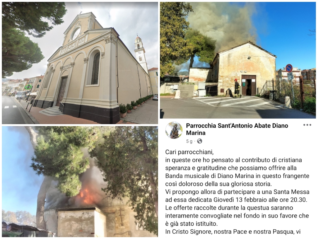 Diano Marina: questa sera santa messa per aiutare la Banda Musicale. L ...