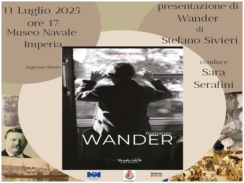 Imperia: venerdì 11 luglio al Museo Navale la presentazione di "Wander ...
