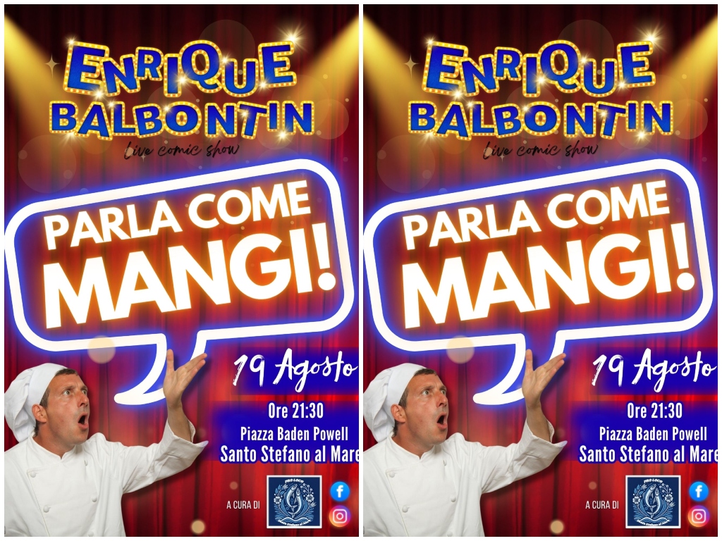 Santo Stefano al Mare: oggi 19 agosto grande appuntamento in piazza con ...