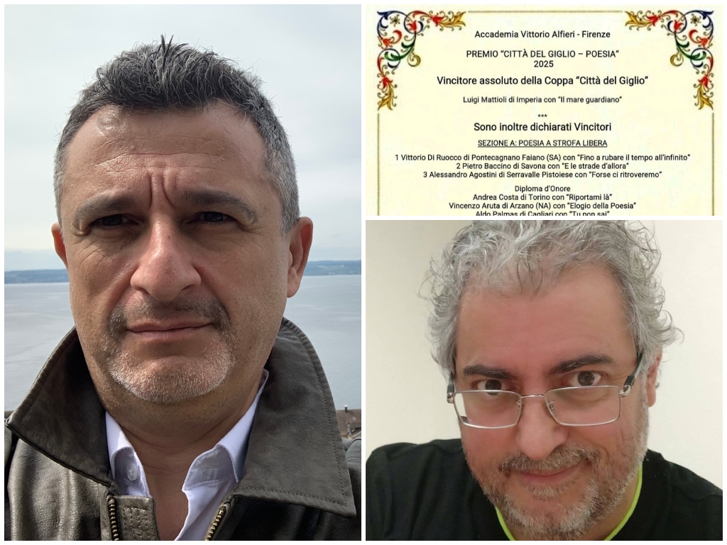 Imperia: due imperiesi trionfano al premio di poesia Città del Giglio ...